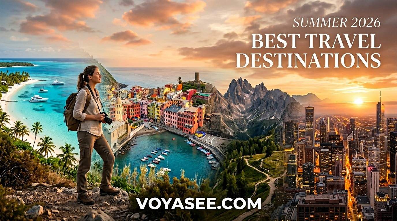 SUMMER 2026 BEST TRAVEL DESTINATIONS